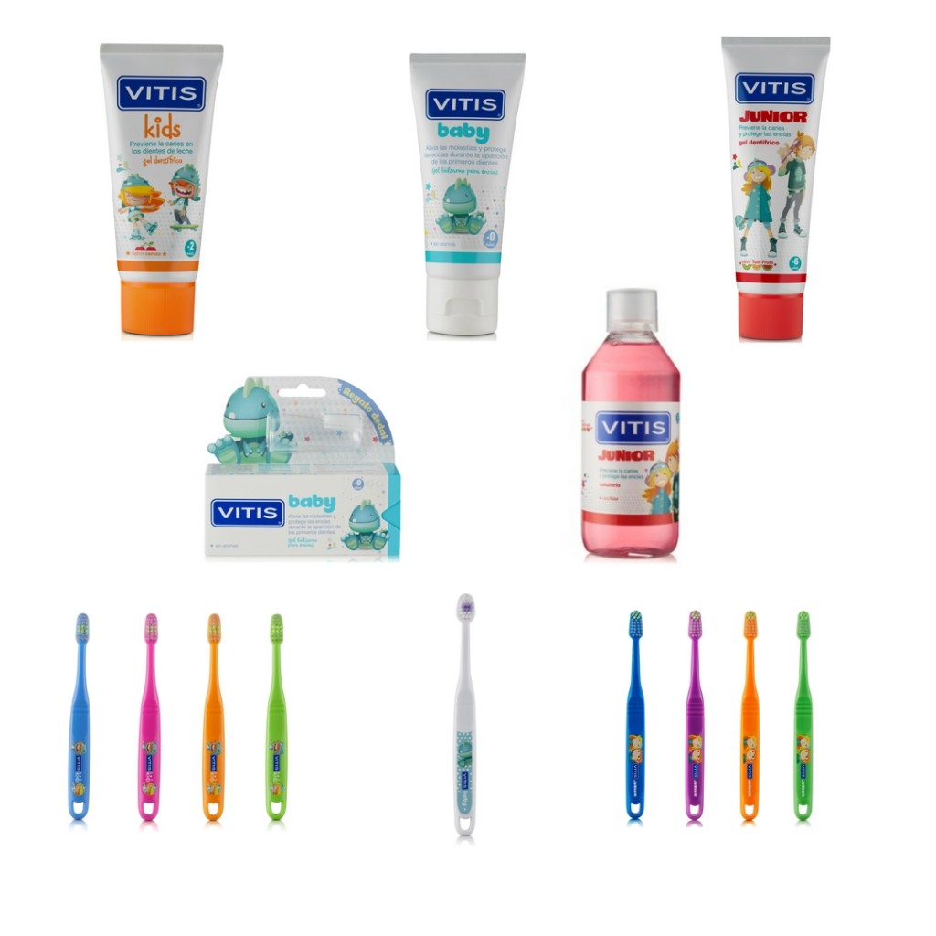 Dentaid lanza su nueva gama de higiene bucodental Vitis infantil